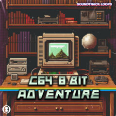 Download Authentic C64 8-bit Loops & FX Video Game Sounds