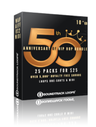 50th Anniversary of Hip Hop Bundle (25 Sample Packs for $25)