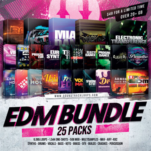 Download 20+ GB Of Royalty Free EDM Loops, MIDI & One-shots