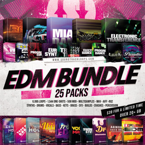 Download 20+ GB Of Royalty Free EDM Loops, MIDI & One-shots